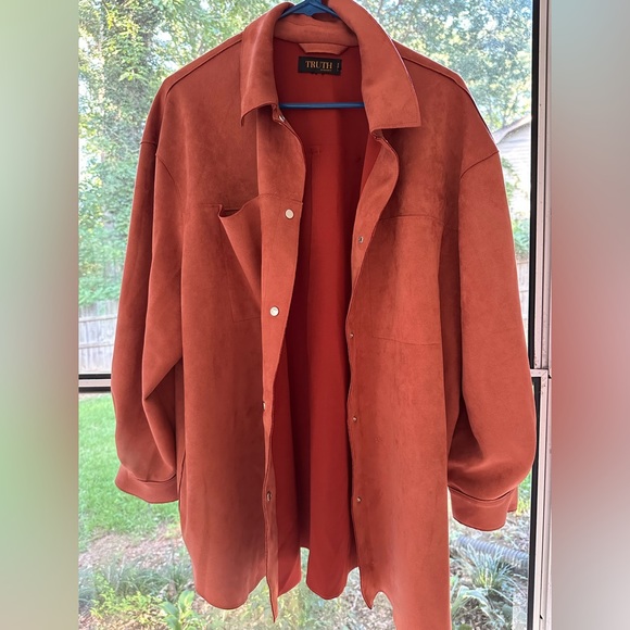 Truth By Republic | Tops | Truth By Republic Gorgeous Faux Suede Jacket ...